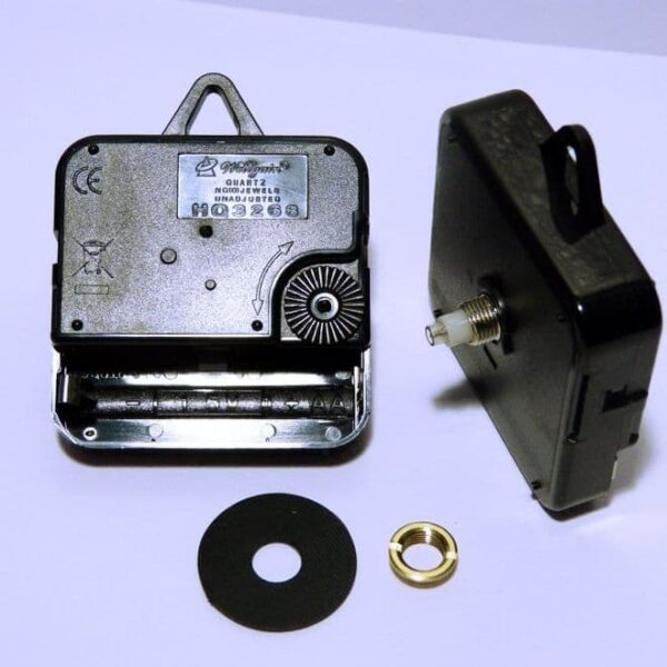 Wellgain HQ3268 quartz clock movement 12mm shaft • New Generation Clocks